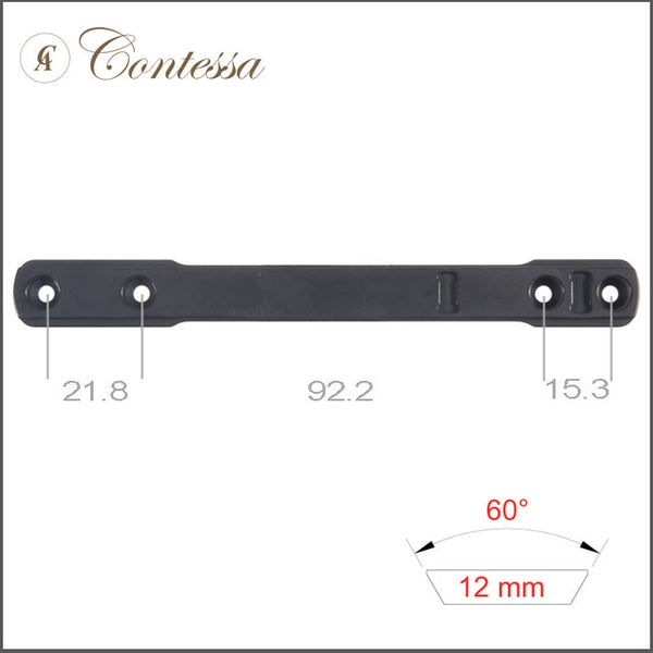 Contessa Remington 700 Short Euro Rail Base for Quick Release Mount ...