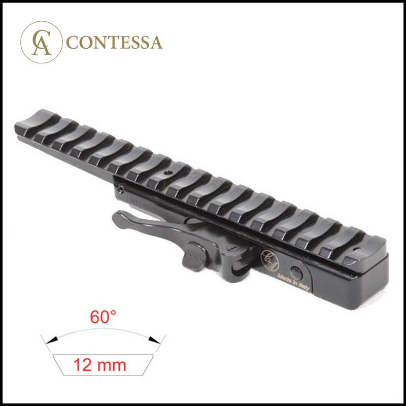Contessa Eurorail Extended Picatinny Rail Mount, Quick Release – Alan ...